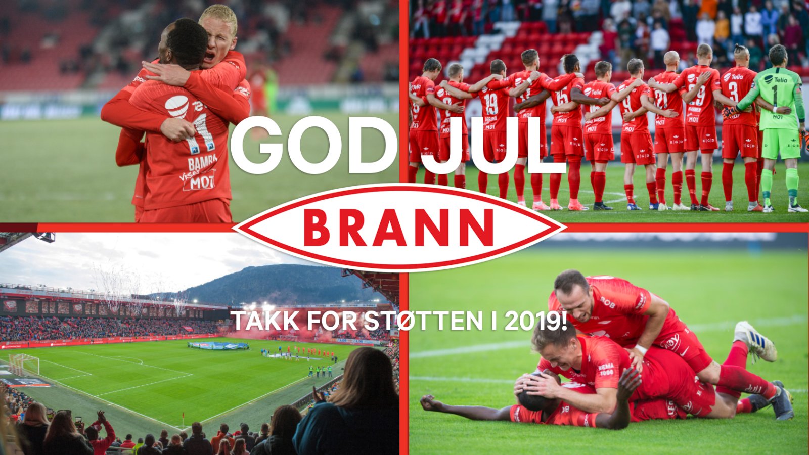 Riktig god jul til alle med hjertet i Brann / Brann Riktig god jul til alle med hjertet i Brann / Brann